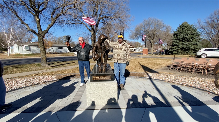 Community dedicates sculpture, new additions as Holdrege Veterans ...