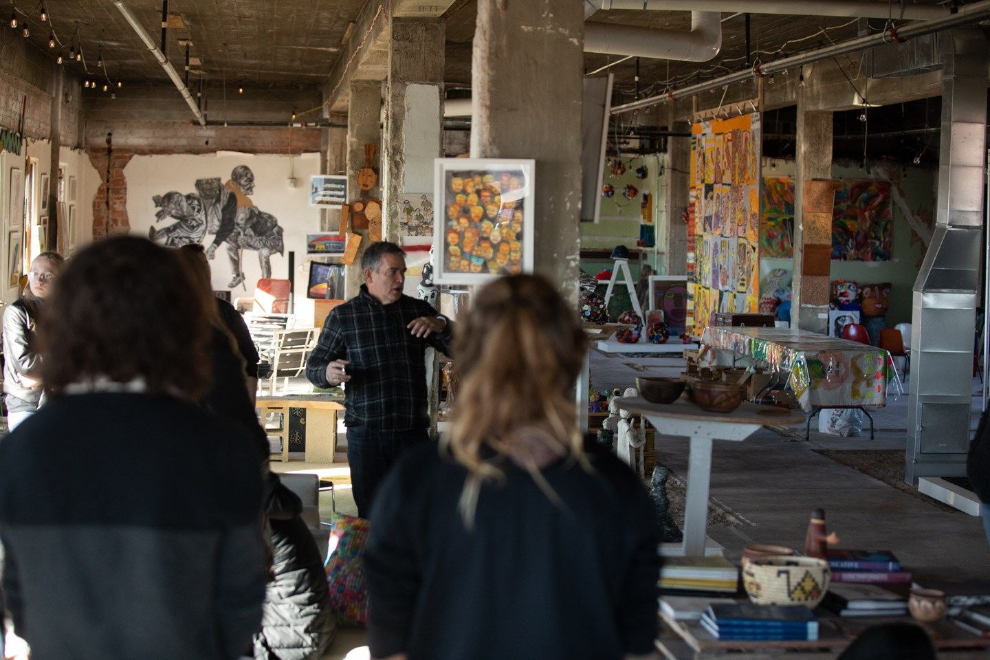 Sixth-floor surprise: In McCook, a California couple’s art gallery ...