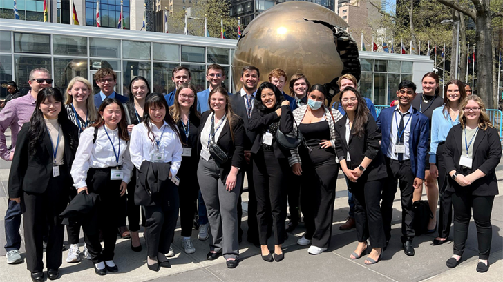 Model UN program connects UNK students with people, places from around ...
