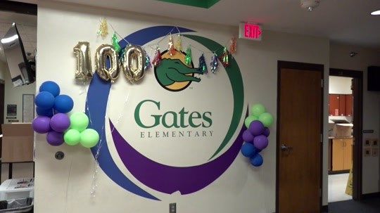 Gates Elementary in Grand Island celebrates 100th day of school by ...