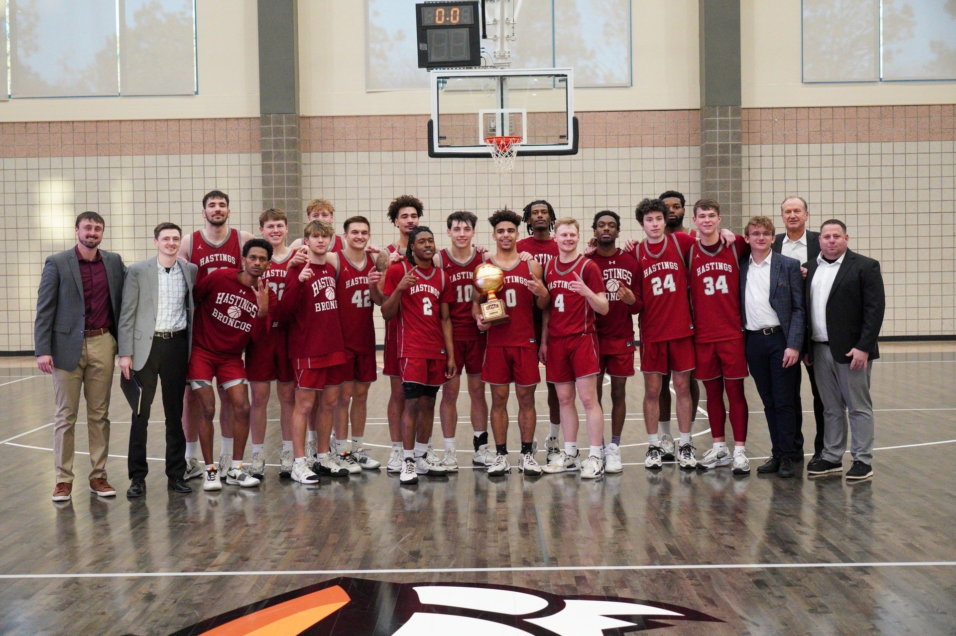 Hastings College Men's Basketball wins GPAC regular season title ...