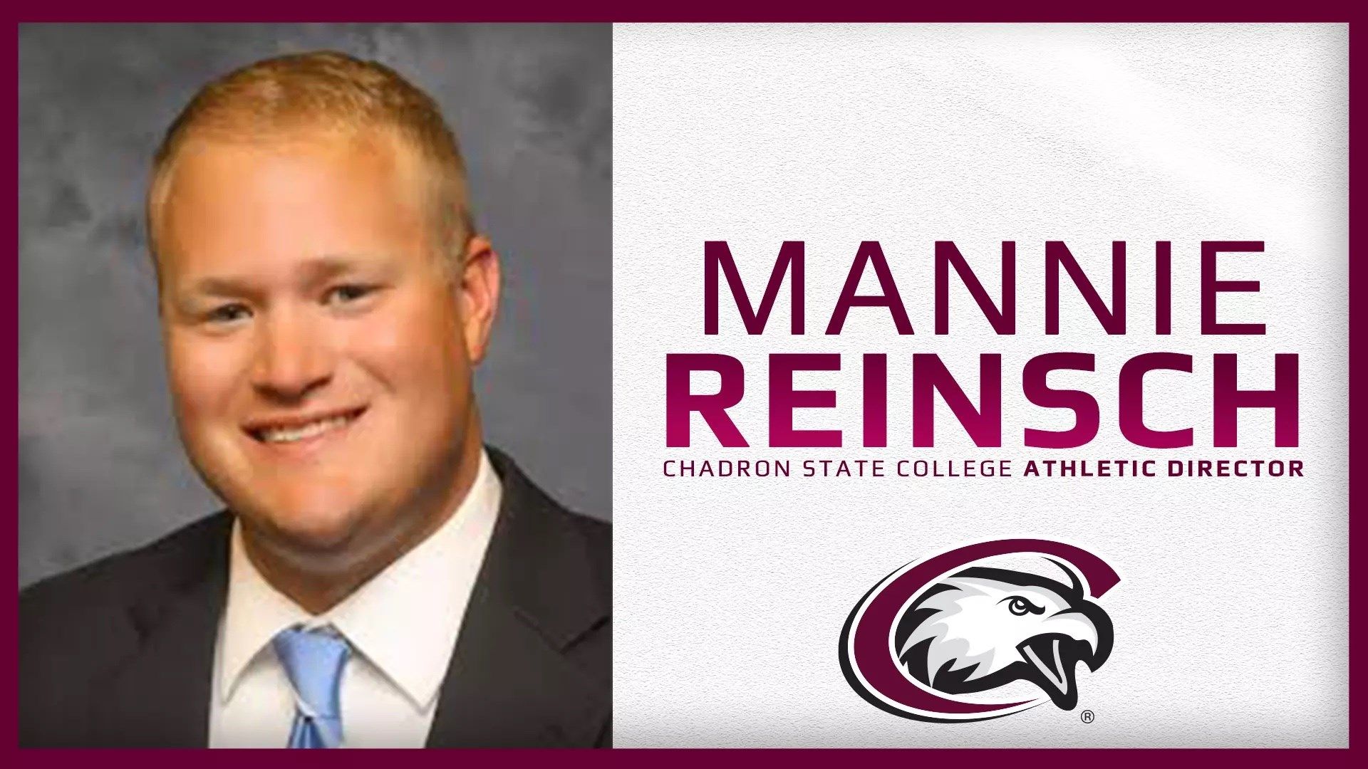 Kearney native Mannie Reinsch named athletic director at Chadron St ...