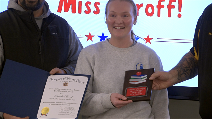 Brooke Boroff of Kearney wins VFW’s state teacher of the year - CENTRAL ...