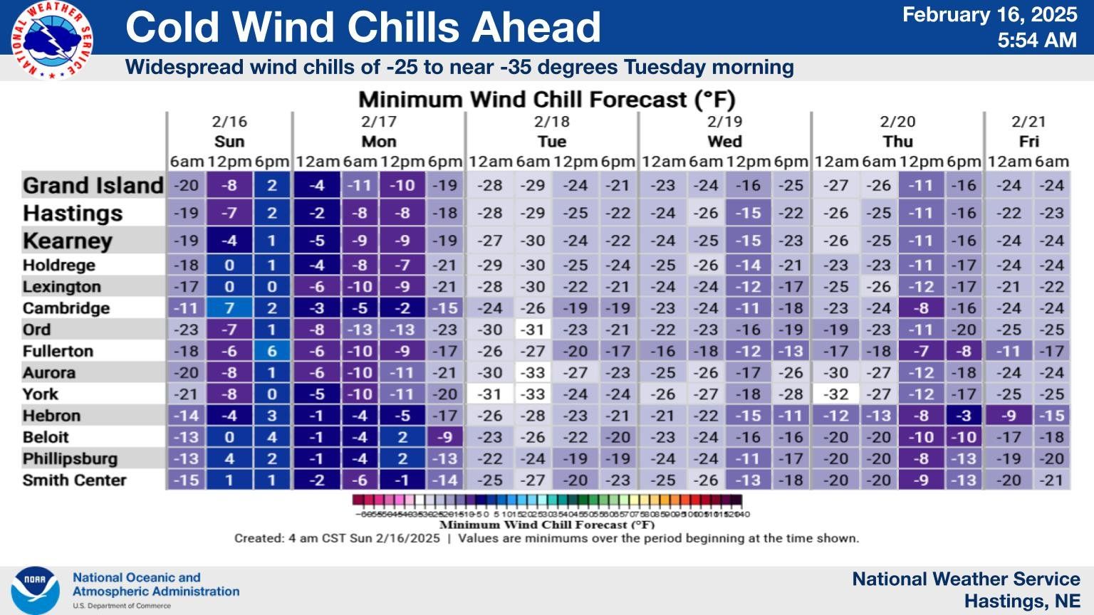 More snow, extreme wind chills expected to start week - CENTRAL - NEWS ...